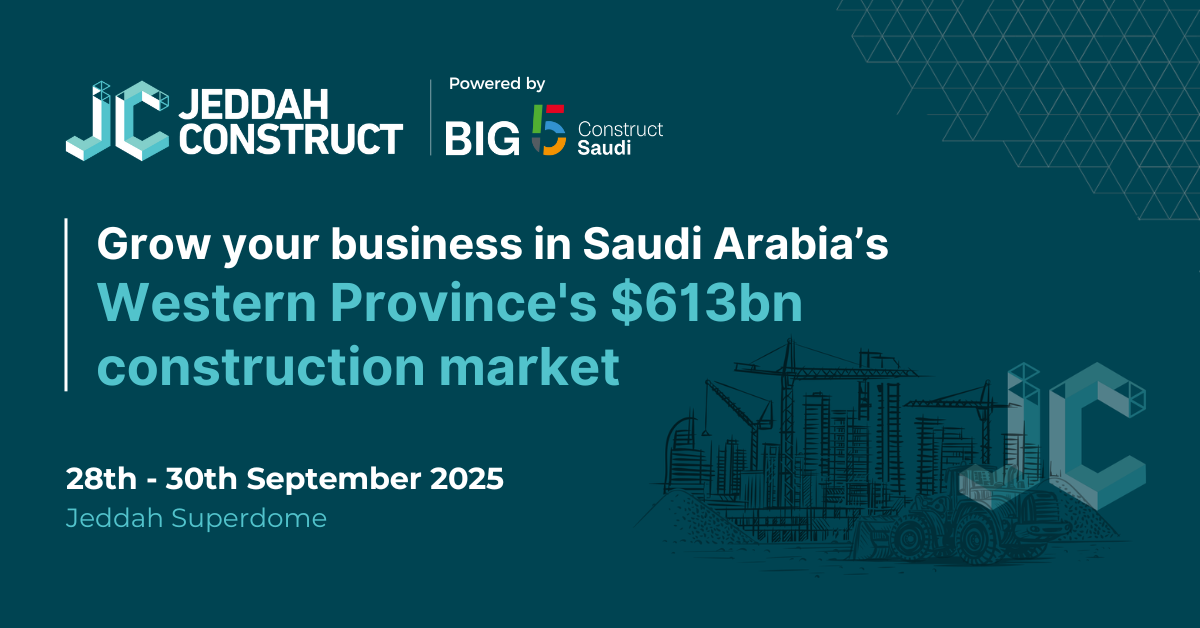 Jeddah Construct l 28-30 Sep 2025 | Jeddah Superdome